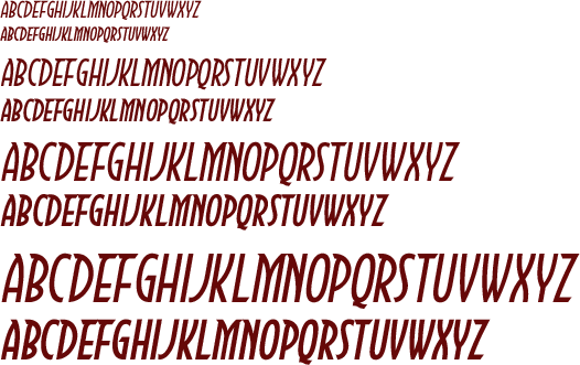 Craftsmen Font Information and Type Samples - Page 1