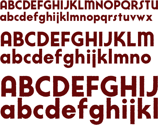 Pan-Pacific Font Information and Type Samples