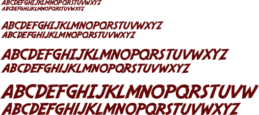 Indiana Jones Font Information and Type Samples - Page 1